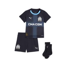 Puma Jungen Trainingsanzug "Olympique de Marseille 25/26 Auswärtstrikot-kit Kinder", blau, Gr. 86, Obermaterial: 100% Polyester; Rippe: 100%
