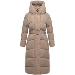 Navahoo Damen Steppmantel "Eisblick 14", beige, Gr. M, Obermaterial: 100% Polyester. Innenfutter: 100% Polyester. Wattierung: 100% Polyester.