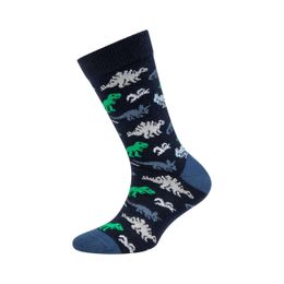 Camano Damen Socken "Kindersocken ca-soft 8er Pack", Gr. 35fog melange, 61% Baumwolle, 35% Polyamid, 4% Elasthan, gemustert, Socken, 8er Pack Ohne