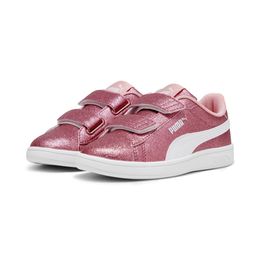 Puma M&auml;dchen Sneaker "Smash 3.0 Glitz Glam Sneakers M&auml;dchen", Gr. 29, rosa, Obermaterial: Textil, Synthetik; Futter: Textil; Innensohle: Textil;