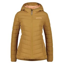 alife and kickin ALIFE & KICKIN Damen Winterjacke "Damen RabeaAK A", braun, Gr. XL, 100% Polyester, Jacken, Moderne Steppjacke mit gefütterter Kapuze in schmaler