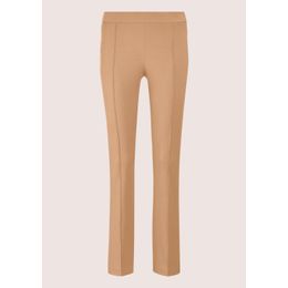 Madeleine Mode MADELEINE Damen B&uuml;gelfaltenhose "Hose Jeggings mit B&uuml;gelfalten"berber, Gr. 20, Obermaterial: 62% Lyocell CLY. 34% Baumwolle CO. 4% Elasthan EL., Hosen