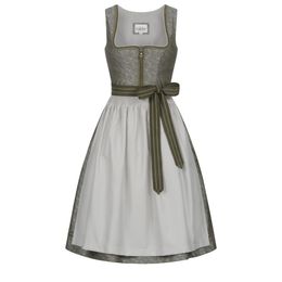 N&uuml;bler N&Uuml;BLER Damen Dirndl "Dirndl midi Gabriela", gr&uuml;n, Gr. 38, Obermaterial: 100% Polyester PES., Kleider