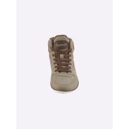Kangaroos Damen Stiefelette, Gr. 41, grau, Lederimitat, Schuhe