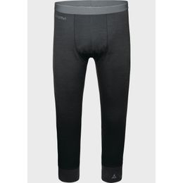 Schöffel SCHÖFFEL Damen Funktionshose "Merino Sport Pants short M", schwarz, Gr. XXL, Oberstoff : 43% Lyocell 34% Wolle 23% Nylon, Hosen