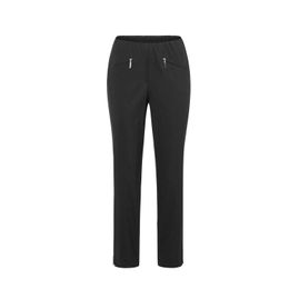GOLDNER Damen 7/8-Hose "Kurzgr&ouml;&szlig;e Stretchhose LOUISA, dehnbar & mit Taschen", schwarz, Gr. 21, Obermaterial: 67% Baumwolle CO. 28% Polyamid PA. 5%