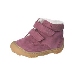 Pepino Baby Lauflernschuh "Pepino Stiefelette Leder/Textil", Gr. 26, lila, Leder, Textil, Schuhe