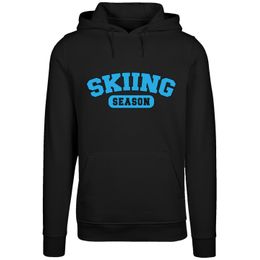 F4NT4STIC Herren Kapuzenpullover "Skiing Season Winter Sport", schwarz, Gr. XL, Obermaterial: 65% Baumwolle, 35% Polyester, Pullover, Premium Qualit&auml;t
