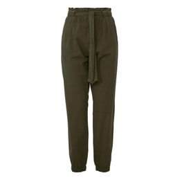 oxmo Damen Stoffhose "Stoffhose OXLennja", gr&uuml;n, Gr. 38, Obermaterial: 100% Baumwolle CO., Hosen