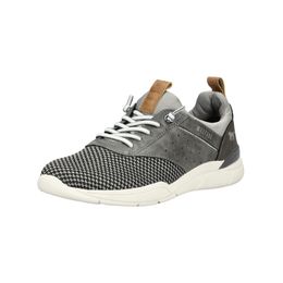 Mustang Shoes Herren Sneaker "Mustang Shoes Sneaker Textil", Gr. 43, grau, Textil, Schuhe
