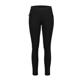 Icepeak Damen Funktionstights "ADAIN", schwarz, Gr. XL, Web, Obermaterial: 62% Polyester, 33% Viskose, 5% Elasthan, Hosen, mit schmalem Bein
