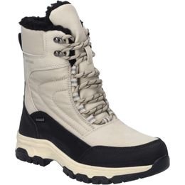 Josef Seibel Damen Stiefel "Davos 52, schwarz-offwhite", Gr. 39, schwarz, Obermaterial: 100% Synthetik synthetic., Schuhe