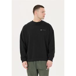 Virtus Herren Sweatshirt "Kallan", schwarz, Gr. M, unifarben, 100% Baumwolle, Sweatshirts, im schlichten Design