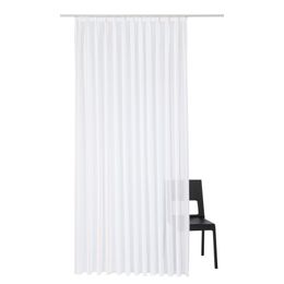 Vorhang WIRTH, B:450cm H:120cm, orange, Polyester, Wohnzimmer, Gardinen, "Betsy", Store
