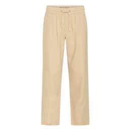 Blend Herren Leinenhose "Leinenhose BHBilly Pants string", gelb, Gr. L, Obermaterial: 55% Leinen LI. 45% Viskose CV., Hosen
