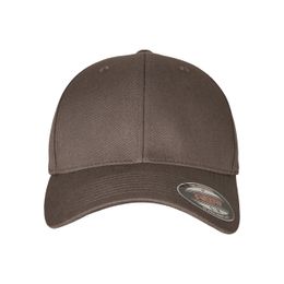 Flexfit Damen Flex Cap "Flexfit Unisex Flexfit Combed"schwarzgrau, schwarzgrau, Gr. XS, unifarben, 63% Polyester, 34% Baumwolle, 3% Elasthan, Caps
