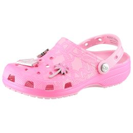 Crocs Damen Clog "Mattel Pink Barbie", Gr. 41, rosa, Croslite , Schuhe, mit Barbie Applikationen