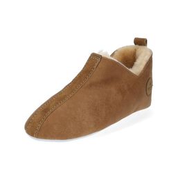 Shepherd Damen Hausschuh "Shepherd Hausschuhe Lammfell", Gr. 40, braun, Lammfell, Schuhe