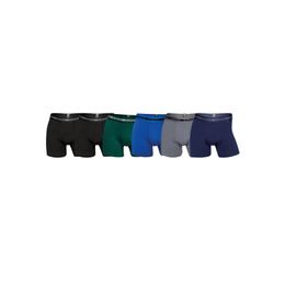 JBS of Denmark JBS Herren Boxershorts "Boxershort 6er Pack", Gr. S, bunt, Obermaterial: 65% Viskose CV. 30% Baumwolle CO. 5% Elasthan EL., Unterhosen