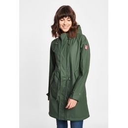 Derbe Damen Regenmantel "Traveby_fisher", gr&uuml;n, Gr. 38, Obermaterial: 100% Polyester. Futter: 100% Baumwolle. &Auml;rmelfutter: 100% Polyester, M&auml;ntel,