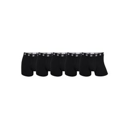 CR7 Herren Boxershorts "Boxershort CR7 Basic Trunk, 5-pack 5er Pack", Gr. M, schwarz, Obermaterial: 95% Baumwolle CO. 5% Elasthan EL., Unterhosen