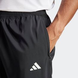 Herren Laufhose "OTR B PANT", schwarz, Gr. XXXL, adidas Performance, clean, Obermaterial: 100% Polyester, Hosen