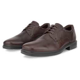 Ecco Herren Schn&uuml;rschuh "Helsinki 2", Gr. 41, braun, Nubukleder, Schuhe, Freizeitschuh, Halbschuh, Schn&uuml;rschuh mit herausnehmbarem Fu&szlig;bett
