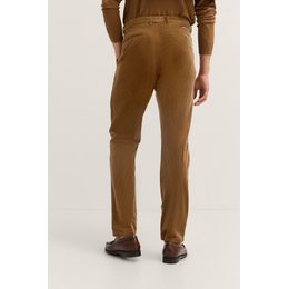 Bugatti Herren Cordhose "Modern Fit", braun, Gr. 35, unifarben, 77% Baumwolle, 22% Lyocell, 1% Elasthan, Hosen, mit Soft Touch & Stretch-Komfort
