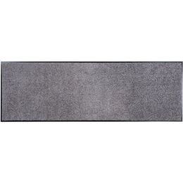 Fu&szlig;matte Astra, B:60cm H:9mm L:180cm, grau, Kunstfaser, Badezimmer, Teppiche, "Proper Tex 618", Schmutzfangmatte, auch als L&auml;ufer, waschbar, In -und