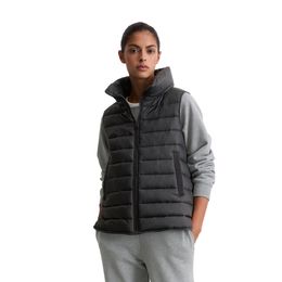 Marc O'Polo MARC O'POLO Damen Steppweste "mit recycelten Materialien", schwarz, Gr. 36, unifarben, Obermaterial: 100% Polyamid; Futter: 100% Polyamid, Westen