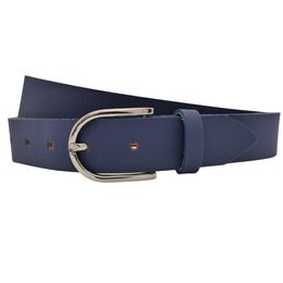 AnnaMatoni Damen Lederg&uuml;rtel "AnnaMatoni Lederg&uuml;rtel Glora Lederg&uuml;rtel Glora", blau, Gr. 115, 100% Leder, G&uuml;rtel