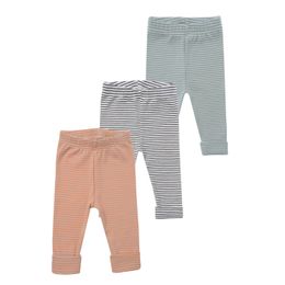Liliput M&auml;dchen Leggings, bunt, Gr. 98, gestreift, 95% Baumwolle, 5% Polyester, Hosen, mit praktischen Umschlagb&uuml;ndchen