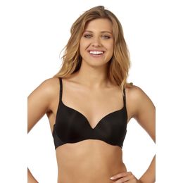 After Eden Damen B&uuml;gel-BH "SOPHIA", Gr. 90, schwarz, Obermaterial: 83% Nylon, 17% Elasthan, unifarben, Basic, BHs, gef&uuml;ttert, mit B&uuml;gel, verstellbare