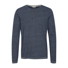 11 Project Herren Longsleeve "Longsleeve PRSievert", blau, Gr. L, Obermaterial: 50% Baumwolle CO. 50% Polyester PES., Shirts