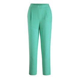GOLDNER Damen Stoffhose "Karottenhose SARA, Viskose", wei&szlig;, Gr. 48, Obermaterial: 100% Viskose CV., Hosen, Dehnbund an der R&uuml;ckseite