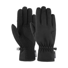 Reusch Damen Skihandschuhe "Kiruna STORMBLOXX "schwarz, Gr. 11, unifarben, 98% Polyester, 2% Elasthan, Handschuhe, mit winddichter, atmungsaktiver