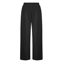 oxmo Damen Stoffhose "Stoffhose OXBryndis", schwarz, Gr. XL, Obermaterial: 64% Modal CMD. 36% Polyester PES., Hosen