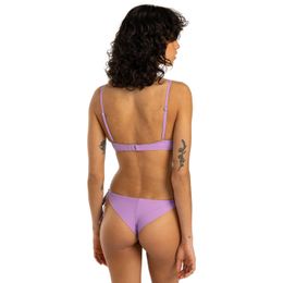 Billabong Damen Bikini-Hose "Sol Searcher Tie Side Tanga", lila, Gr. L, Obermaterial: 86% Polyamid, 14% Elasthan;, Badehosen