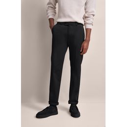 Bugatti Herren Stoffhose "Modern Fit", schwarz, Gr. 38, 89% Baumwolle, 7% Elastomultiester, 4% Elasthan, Hosen, Basic Essential