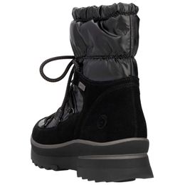 Remonte Damen Schn&uuml;rstiefelette "Remonte Stiefelette Lederimitat", Gr. 37, schwarz, Lederimitat, Schuhe