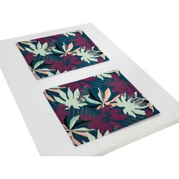 Platzset Adam, B:40cm L:50cm, bunt, Obermaterial: 100% Baumwolle, Platzsets, "Jungle", GOTS organic,zertifiziert durch CERES 0242Made in Germany