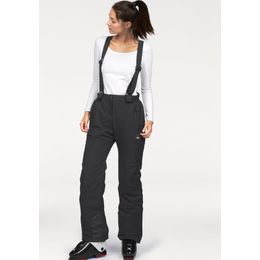 Polarino Damen Skihose, schwarz, Gr. 38, Web, Obermaterial: 100% Polyester. Futter: 100% Polyester. Wattierung: 100% Polyester, Hosen, Wasser- und