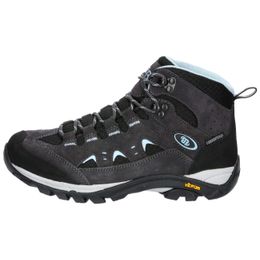 Br&uuml;tting BR&Uuml;TTING Damen Trekkingschuh "Trekkingstiefel Mount Bear High", Gr. 41, grau, Veloursleder, Schuhe