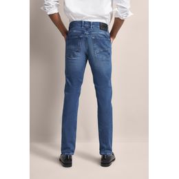 Bugatti Herren 5-Pocket-Jeans "Basic Essentials", blau, Gr. 36, 92% Baumwolle, 6% Polyester, 2% Elasthan, Jeans, Flexcity-Stretch