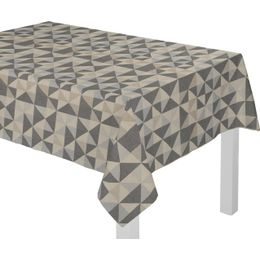 Tischdecke Adam, B:145cm L:220cm, schwarz, Bio-Baumwolle, Tischdecken, "Bio Bel", aus 100% Bio-Baumwolle