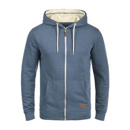 Blend Herren Kapuzensweatjacke "Kapuzensweatjacke BHHulker", blau, Gr. S, Obermaterial: 60% Baumwolle CO. 40% Polyester PES., Sweatjacken