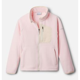 Columbia Jungen Fleecejacke "FAST TREK IV FLEECE FULL ZIP", rosa, Gr. L, Obermaterial: 100% Nylon. Futter: 100% Polyester, Jacken