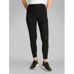 Damen Leggings "LEGGING", Calvin Klein Underwear, Gr. XL, schwarz, Jersey, Obermaterial: 96% Baumwolle, 4% Elasthan, unifarben, Hosen, mit
