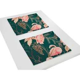 Platzset Adam, B:40cm L:30cm, bunt, Obermaterial: 100% Baumwolle, Platzsets, "Eden", GOTS organic,zertifiziert durch CERES 0242Made in Germany