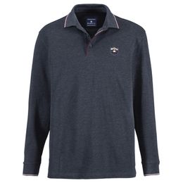 Babista Herren Langarm-Poloshirt "Langarm-Poloshirt MILANVETZO", blau, Gr. 58, Obermaterial: 60% Baumwolle CO. 40% Polyester COOLMAX PES(Coolmax).,